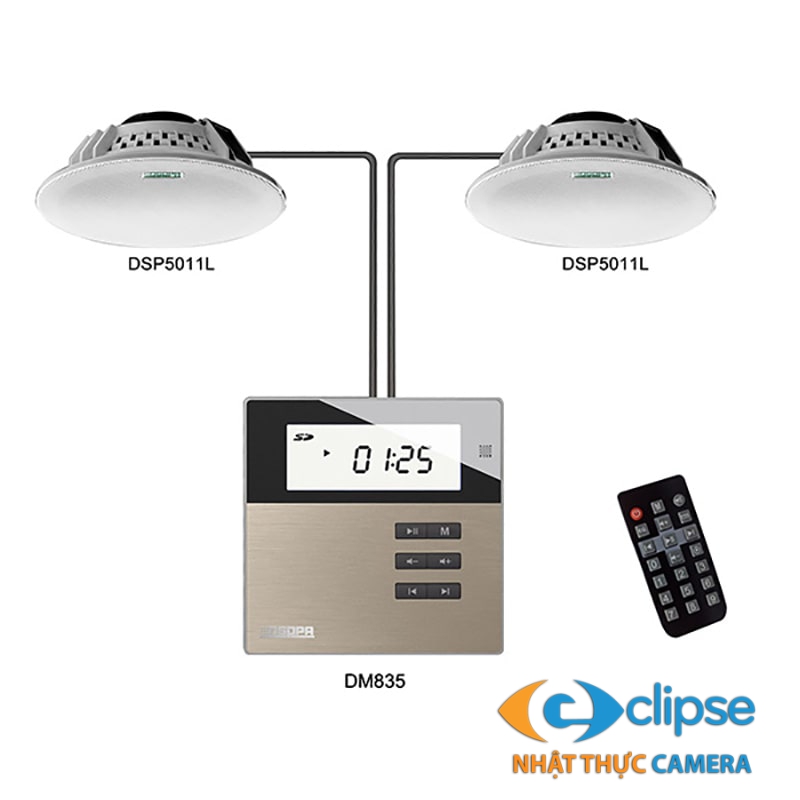 Amply treo tường thông minh DSPPA DM835